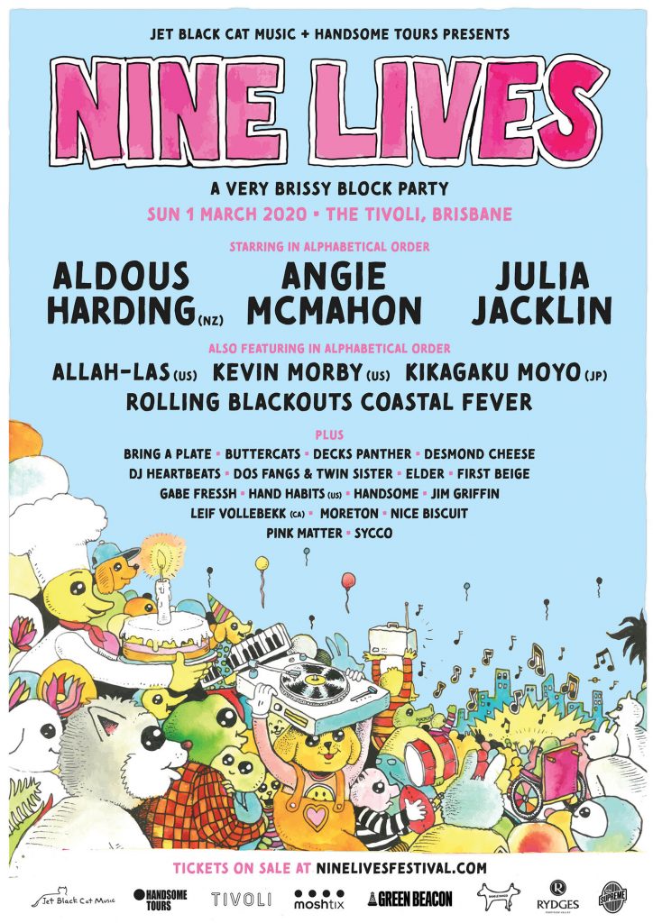 NINE LIVES FESTIVAL 2020 · Handsome Tours